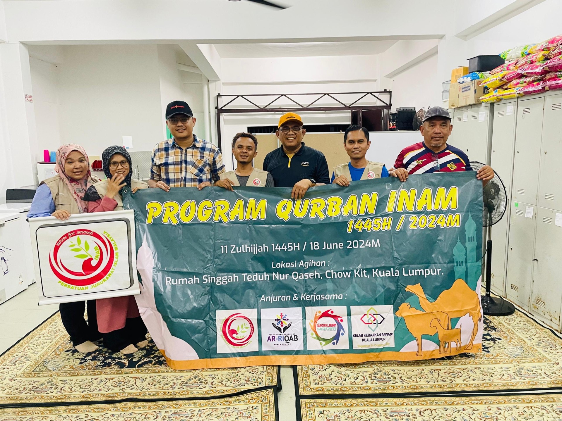 Ibadah Qurban INAM 1445H/2024M – Persatuan Jururawat Islam Malaysia (INAM)