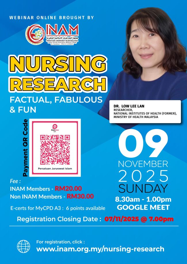 Nursing Research – Persatuan Jururawat Islam Malaysia (INAM)