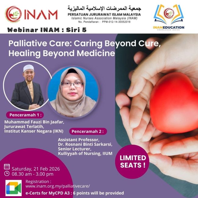 Webinar Siri 5 : Palliative Care – Persatuan Jururawat Islam Malaysia ...