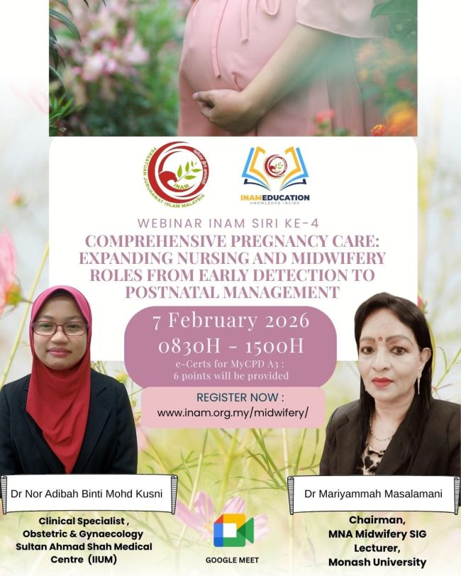 Webinar Siri 4 : Comprehensive Pregnancy Care – Persatuan Jururawat ...